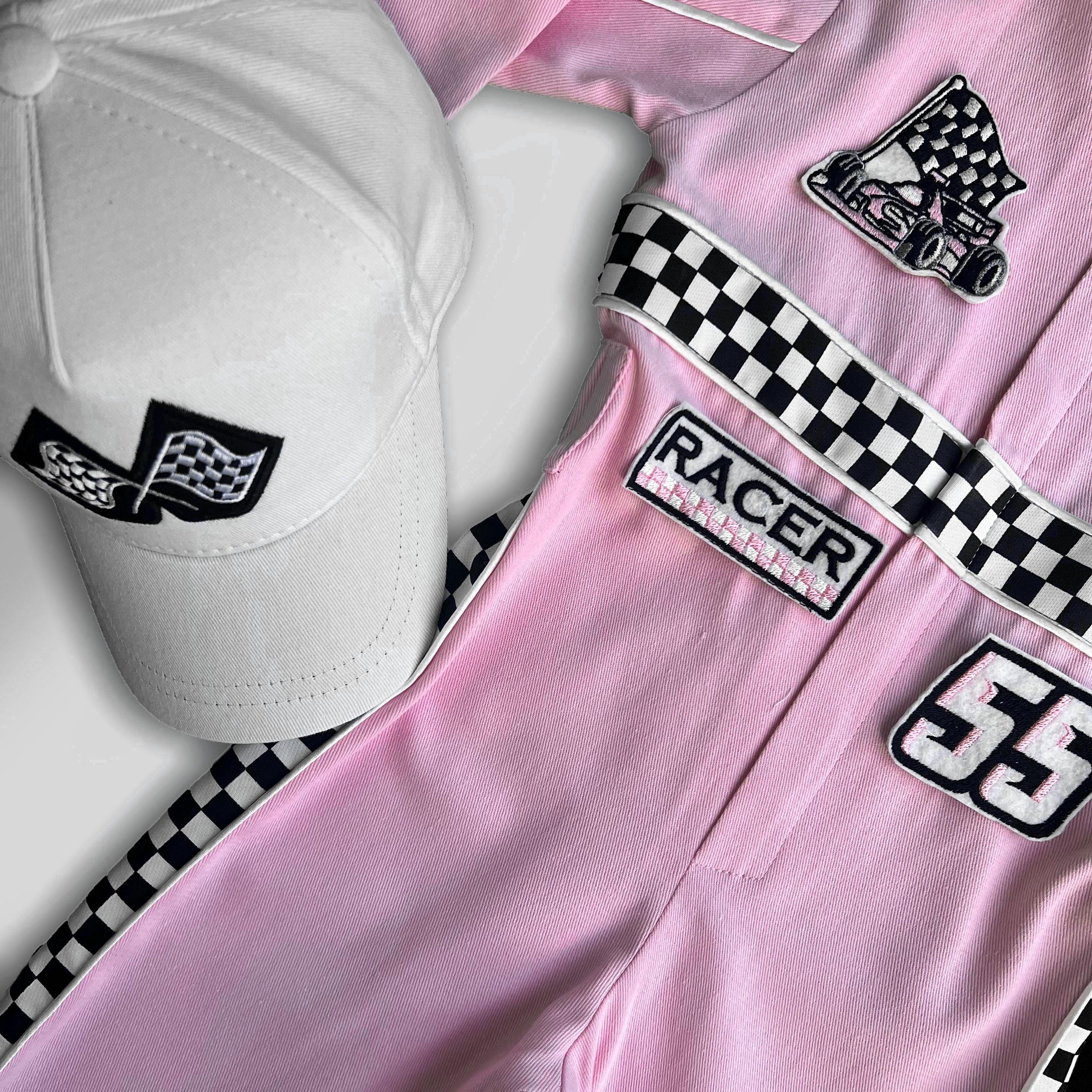 Pure Pink Racer Costume for Toddler | Handmade | Free Shipping ...